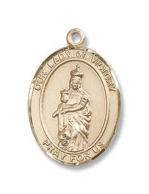 Gold Filled O/L of Victory Pendant A-M Religious Gifts Church Supply ...