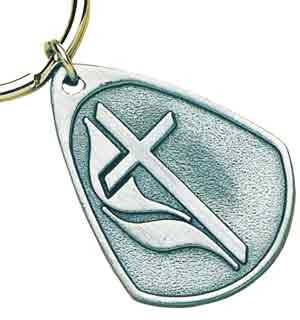 United Methodist Symbol Key Tag-AM Religious Gifts – FUCHS Church Supply