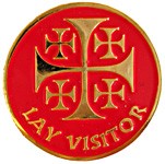 Lay Visitor Pin-AM Religious Gifts – FUCHS Church Supply