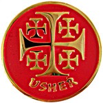 Usher Pin-AM Religious Gifts – FUCHS Church Supply