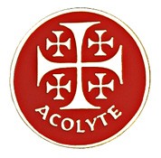 Acolyte Jerusalem Cross Lapel Pin-AM Religious Gifts – FUCHS Church Supply