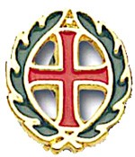 Cross & Crown Pin-AM Religious Gifts – FUCHS Church Supply