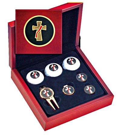 Deacon's Cross Golf Gift Set-AM Religious Gifts – FUCHS Church Supply