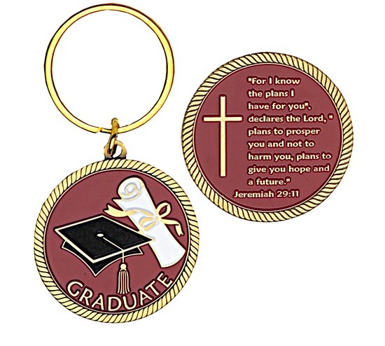 Graduation Key Ring-AM Religious Gifts – FUCHS Church Supply